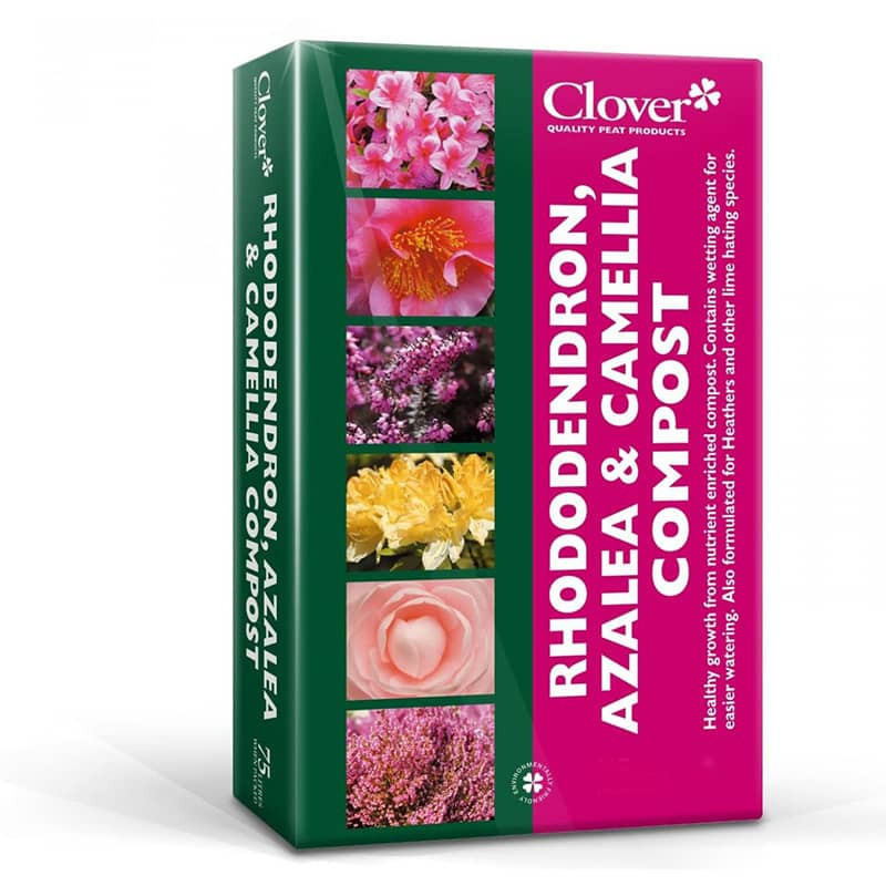 Clover Rhododendron Azalea Camellia Compost 75L