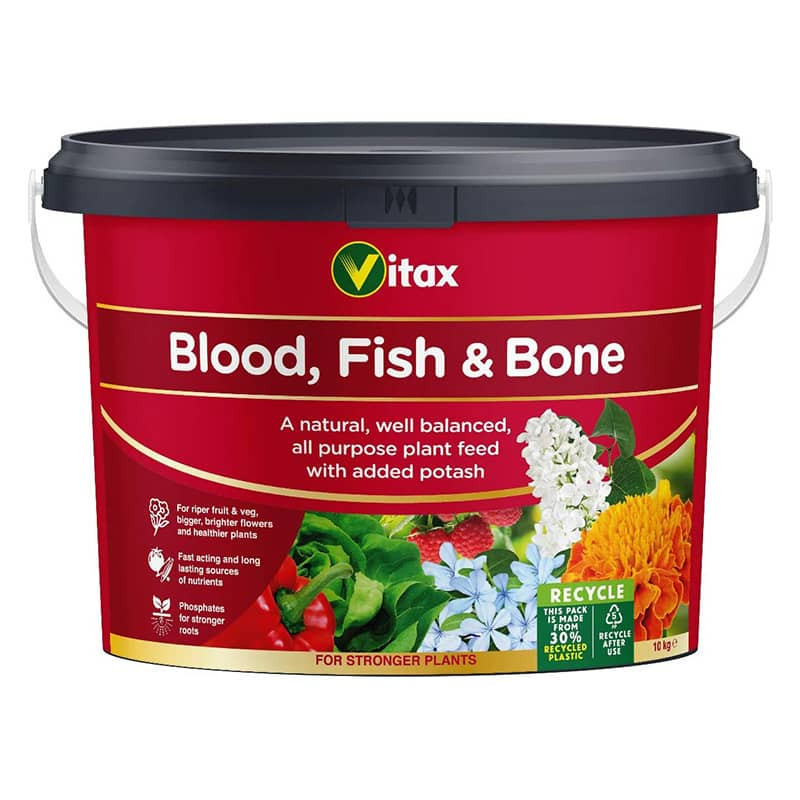 Vitax Blood Fish & Bone Plant Fertiliser - 10kg